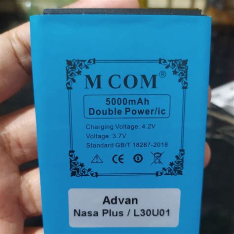 Battery Batre Baterai Double Power Mcom Advan Nasa Plus L U Lazada Indonesia