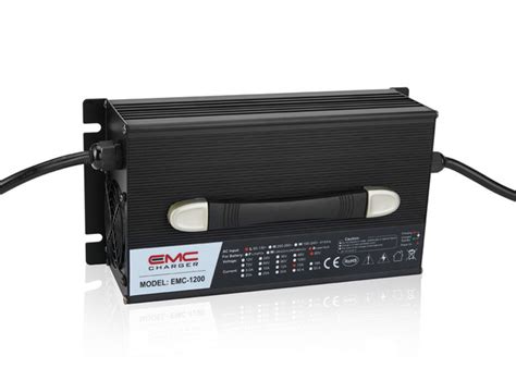 Emc 1200 48v18a Aluminum Lead Acid Lifepo4lithium Battery Charger For