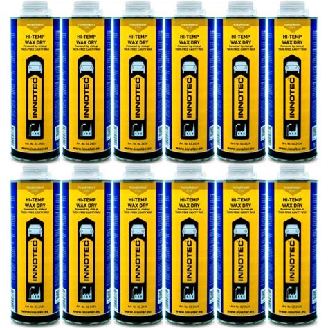 Wosk Suchy Bezbarwny Innotec Hi Temp Wax Dry 12l Konserwacja Podwozia