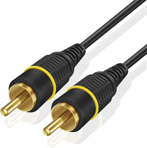 Subwoofer S/PDIF Audio Digital Koaxial RCA Composite Video Kabel ...