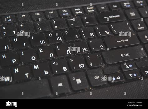Dirty Laptop Keyboard How To Clean Dirty Computer Keyboard Stock Photo Alamy