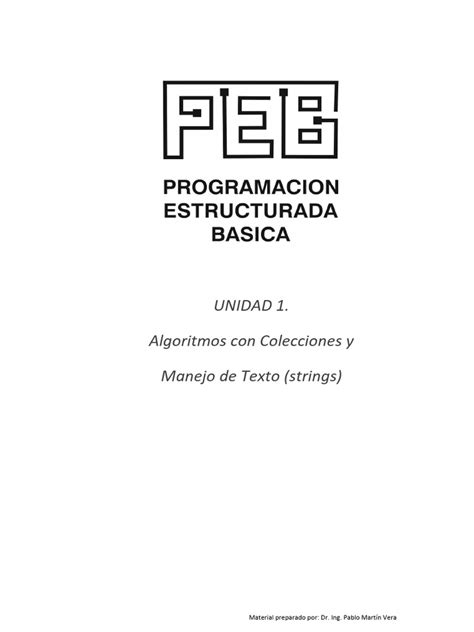 Ciones Y Manejo De Texto Pdf Cadena Informática Datos De