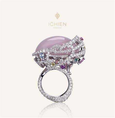 High jewellery Кольцо "Рождение розовой планеты" | Jewelry, Color ...