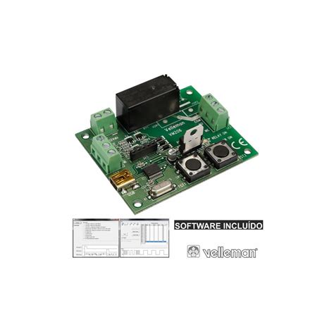 Vm206 Módulo De Temporizador Universal Com Interface Usb Viptrónica