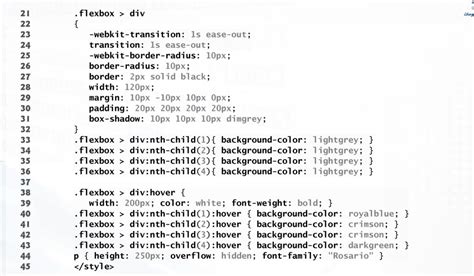 Solved Modify The Flexible Box Layout Model Code That Was Chegg