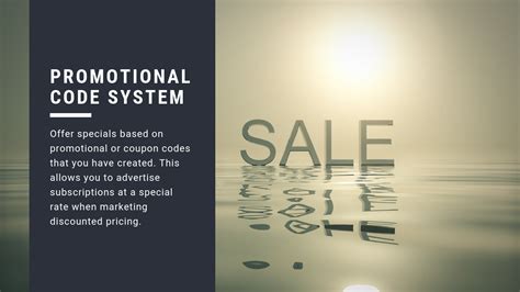Promotional Code System Membergate Membership Site Software