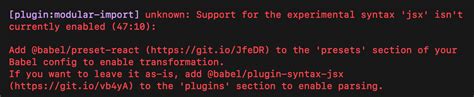 Vite常见问题 Babelplugin Syntax Jsx 《react技术栈⚛️》 极客文档