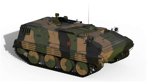 Chinese Apc Type 63 3d Model By Citizensnip