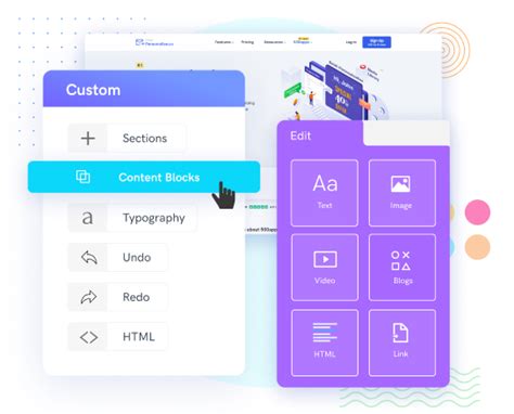 Drag And Drop Builder Ninjasites By 500apps