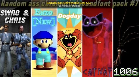 Radom Ass Chromatic Scalesoundfont Pack 7 Modding Tool For Friday Night Funkin Fnf Modding