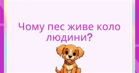 Текст для читання та питання по ньому «Чому пес живе коло людини Тест Українська мова