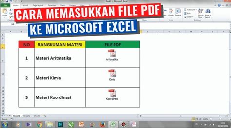 Cara Memasukkan Gambar Di Excel Agar Ukurannya Sama Youtube