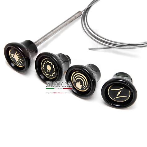Set Pomelli Cruscotto Serie 750 Oro Zucca Ricambi Per Alfa Romeo