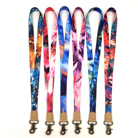 China High Quality Polyester Lanyard Sublimation Lanyard Custom Logo