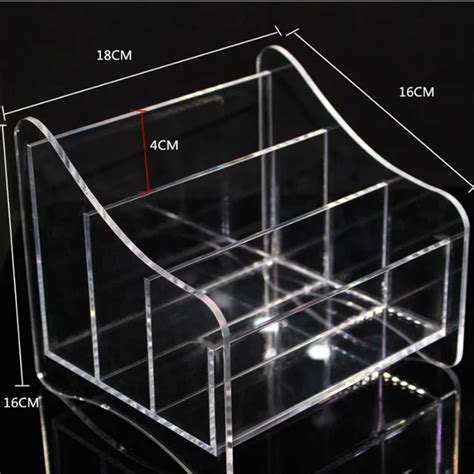 Acrylic Makeup Organizer Face Mask Storage Box Holder Rack Cosmetic