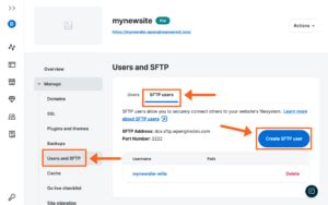 SFTP Usage And Access Support Center