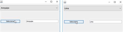 Setselecteditem De Un Jcombobox Java Defaultcomboboxmodel