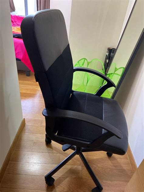 Ikea Renberget Home Office Chair, Furniture & Home Living, Furniture ...