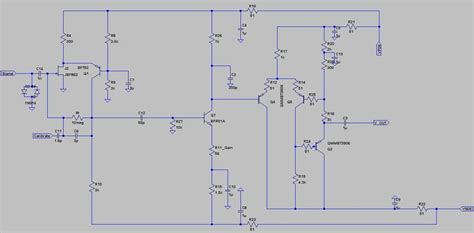 20 spice model of the tactic preamplifier circuit download