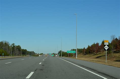 Route 885 Interstate 885 North North Carolina Aaroads