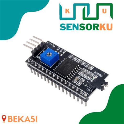 Jual I2C IIC Serial COM Interface For LCD 16x2 LCD1602 Adapter Kota Bekasi Sensorku Bekasi