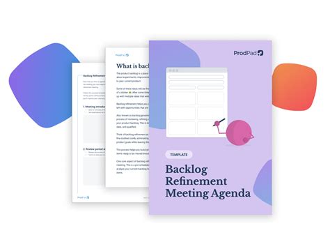 Backlog Refinement Meeting Agenda Prodpad
