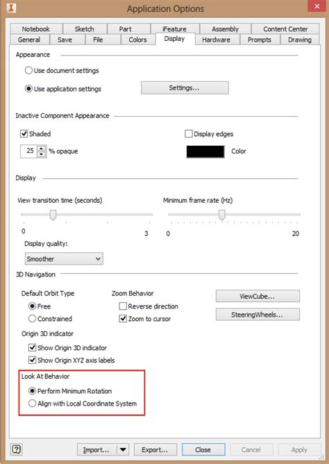 Inventor Sketch Orientation In Inventor Later Than 2014 Is Rotated
