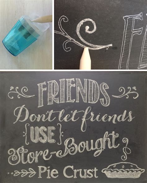 DIY Chalk Hand Lettering Tutorial Creative Ever After