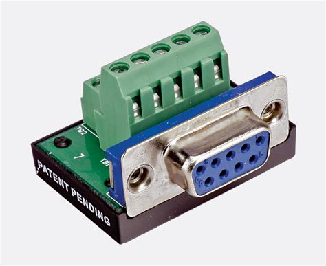 Btx Cd Slim9f D Sub 9 Pin Female Panel Mount Screw Terminal