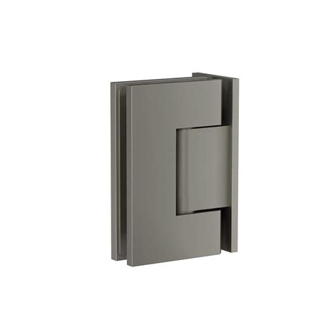 Meir Shadow Gunmetal Glass To Wall Shower Door Hinge Archipro Au