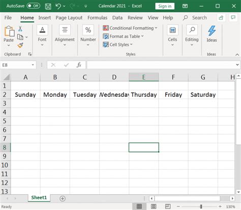 How To Make A Calendar In Excel 2023 Guide With Templates Images And