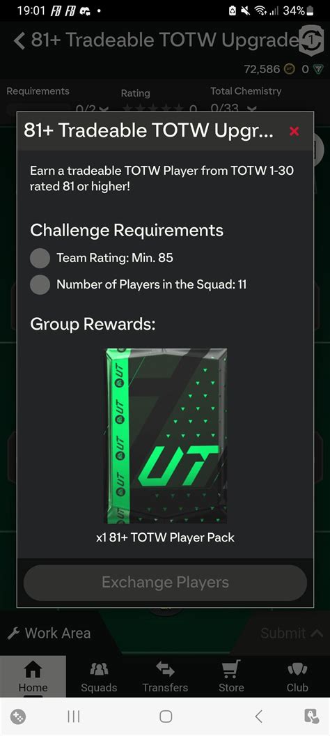 81 Tradeable Totw Upgrade Sbc Reasportsfc