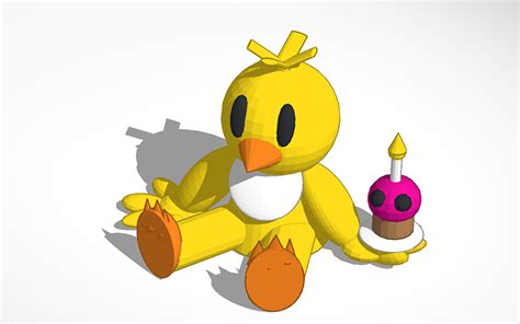 3d Design Chica Chibi Tinkercad