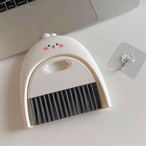 Щетка с совком ilikegift, 1 шт, Пластик, белый по низкой цене с ...