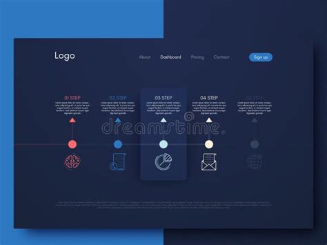 Vector Graphic Infographics Template For Creating Mobile Applications Workflow Layout Diagram