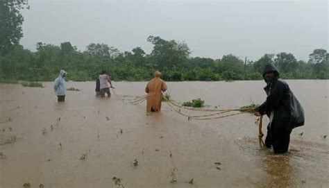 Heavy Rains Wreak Havoc In North Telangana 10 People Washed Away Nation