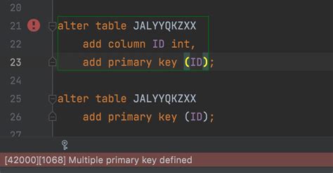 Mysql表删除主键和新增主键mysql Drop Primary Key Csdn博客