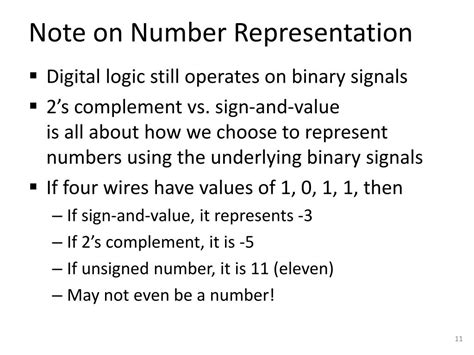 Ppt Number Representation And Logic Design Powerpoint Presentation
