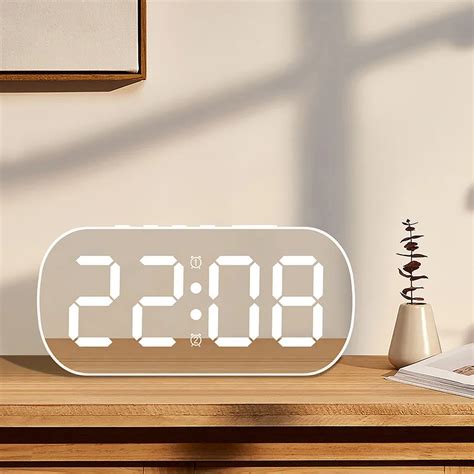 Geekmagic Tv Crystal Cube Holographic Desktop Clock Display