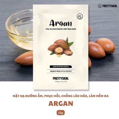 Mặt Nạ Dưỡng Da Pretty Skin Total Solution Essential Sheet Mask Lam Thảo Cosmetics