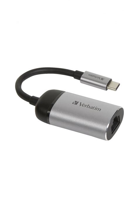 USB C To Gigabit Ethernet Adapter Ethernet Connection Verbatim