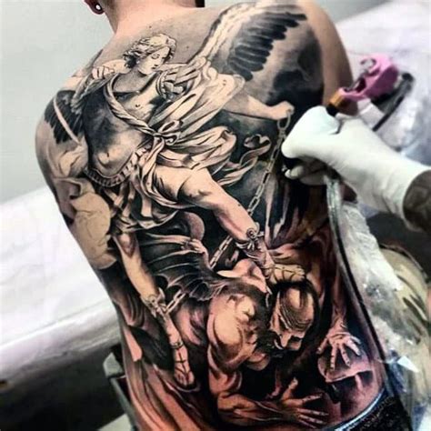 Full Back Tattoos For Men Masculine Ink Designs