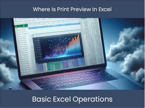 Excel Tutorial Where Is Print Preview In Excel