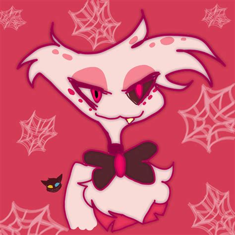 Angel Dust Chibi By Static Dropz On Deviantart