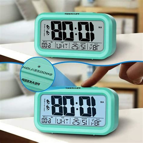 Electric Led Digital Dual Alarm Clock Radio Amfm