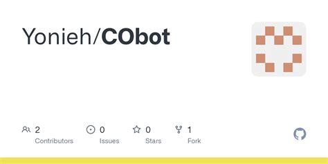 Github Yonieh Cobot