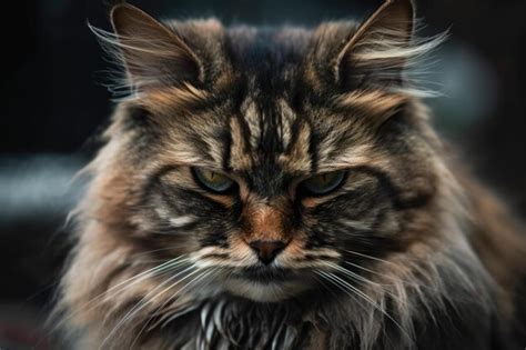 Premium Ai Image Displeased Cat At The Display