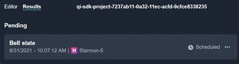 Qi Qiskit Sdk Returns Incorrect Status Object · Issue 113 · Qutech