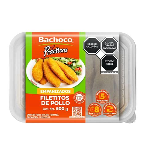 Filetitos de pollo Prácticos empanizados y congelados 500 g Walmart