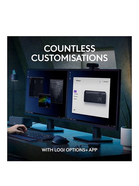 Logitech Mx Keys S Advanced Wireless Illuminated Keyboard Graphite Very